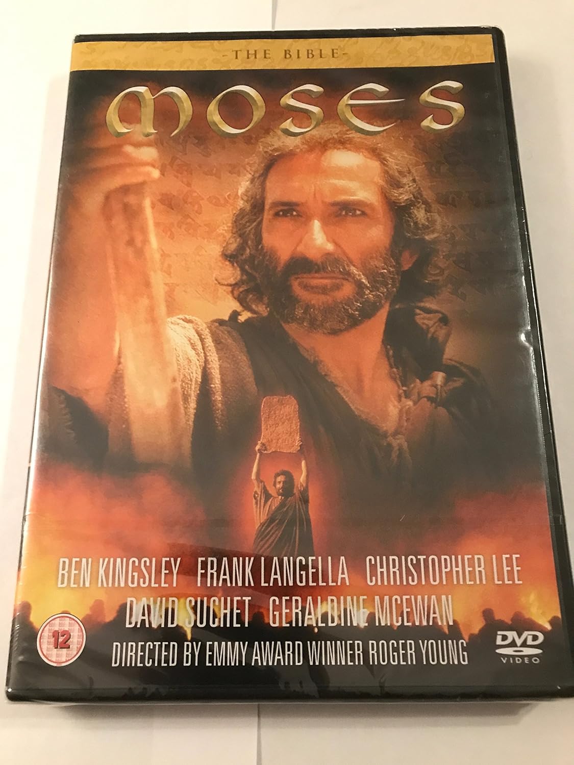 The Bible - Moses [1995] [DVD]: Amazon.co.uk: Ben Kingsley, Christopher Lee, David Suchet, Frank ...