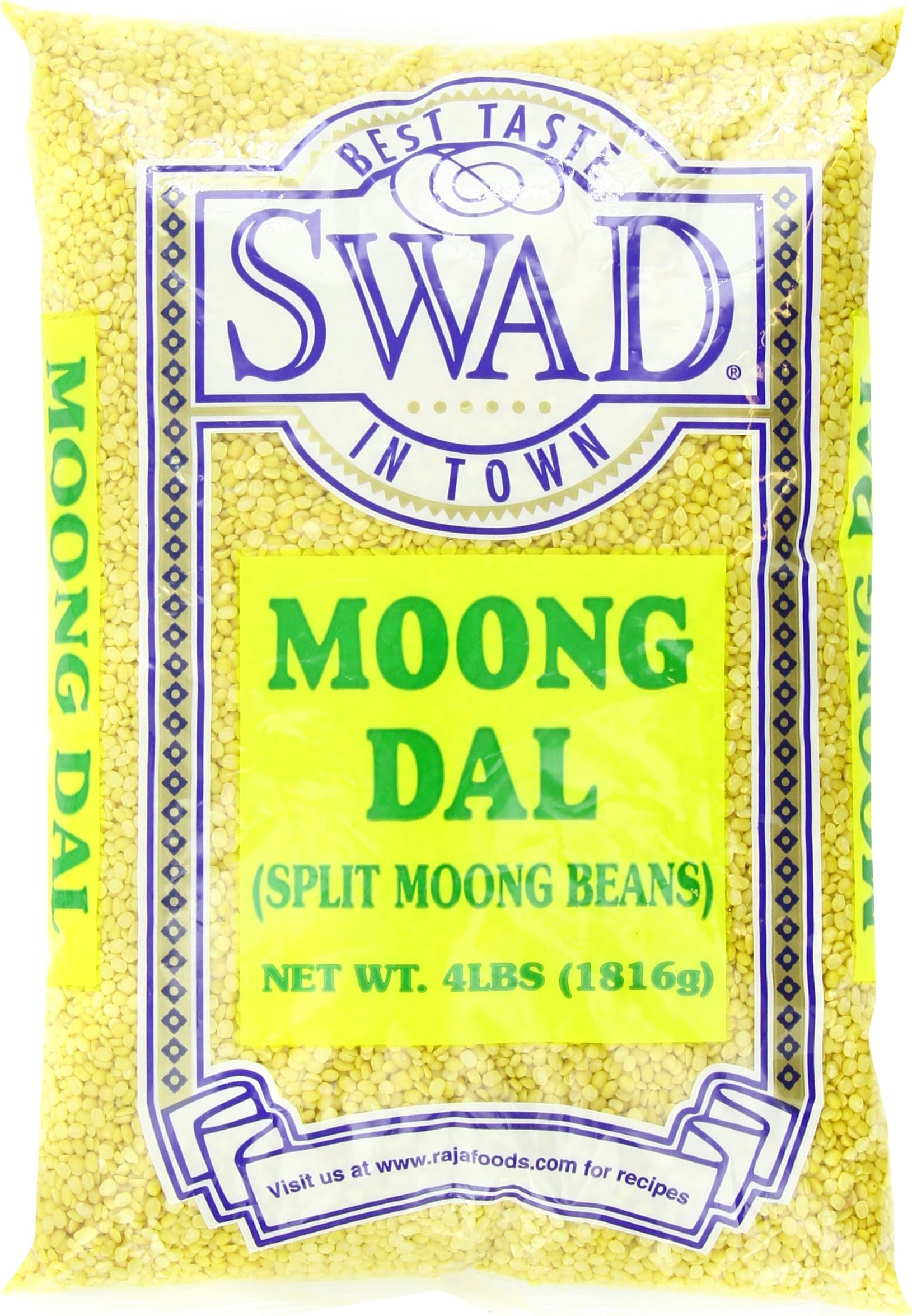 Amazon.com : Swad Urad Dal Matpe Beans, Split, 4 Pound : Canned Beans : Everything Else