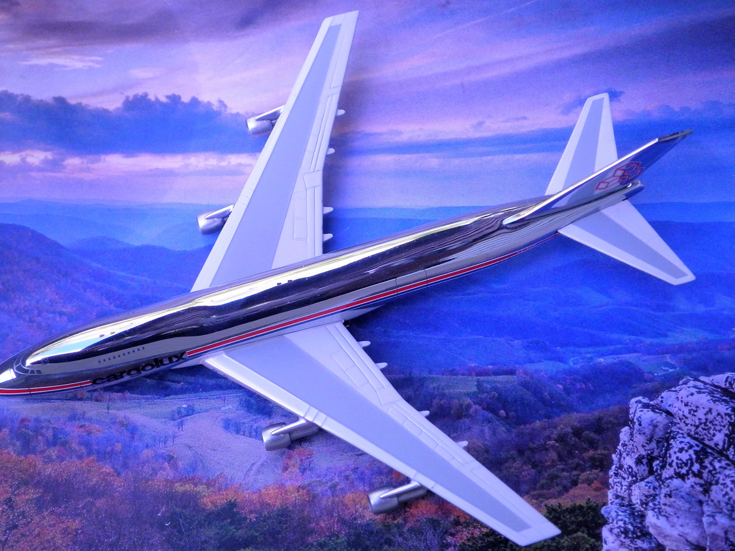 Buy Cargolux Airlines Boeing 747-200 F Limited edition Chrome Polished ...