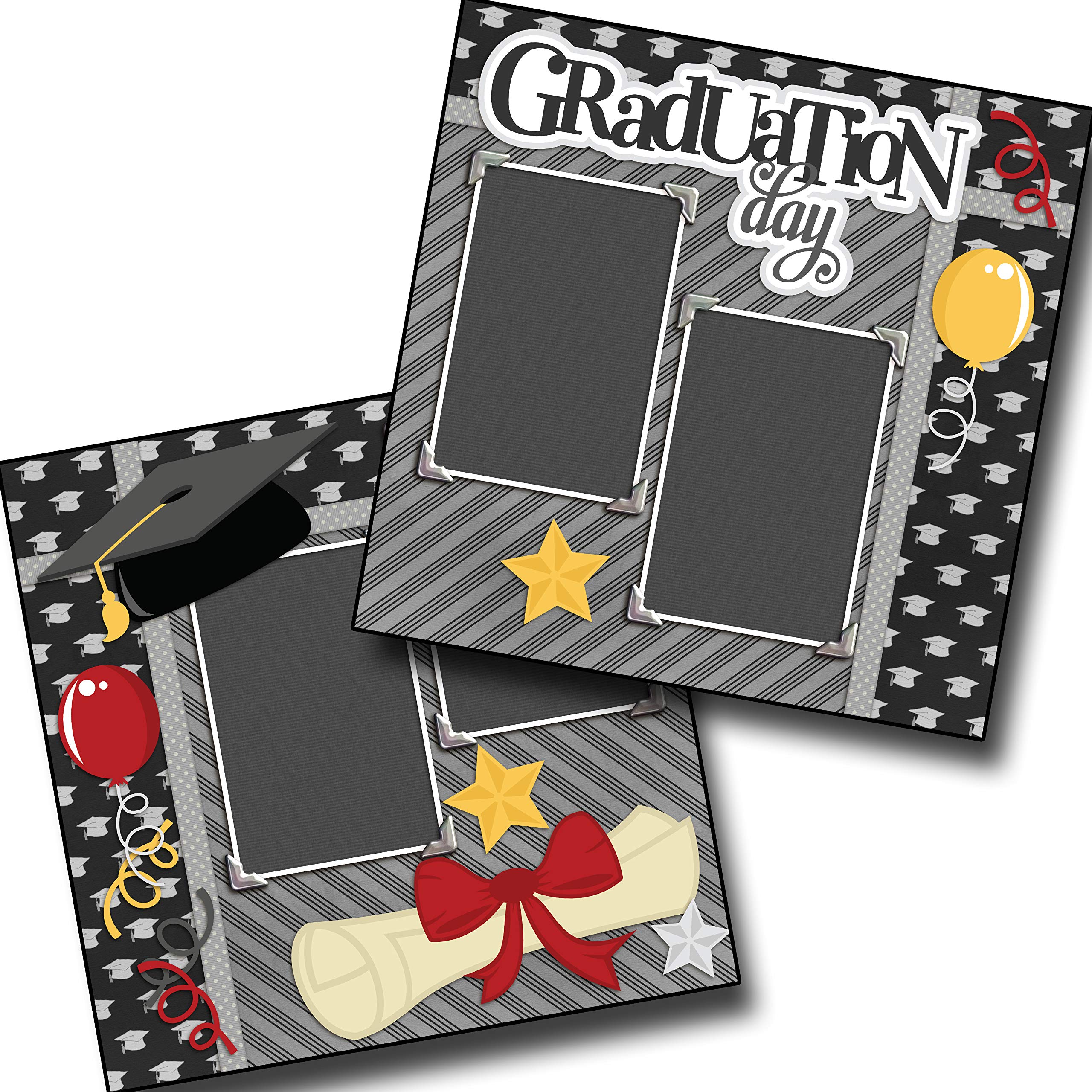Preschool Graduation Scrapbook Layout
