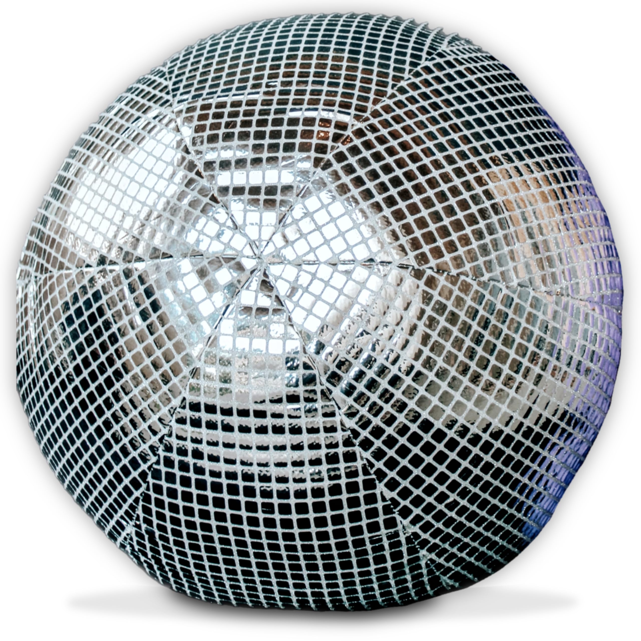 Amazon.com: Annesbury Lane 16X16 Large Round Pillow Disco Ball Pillow ...