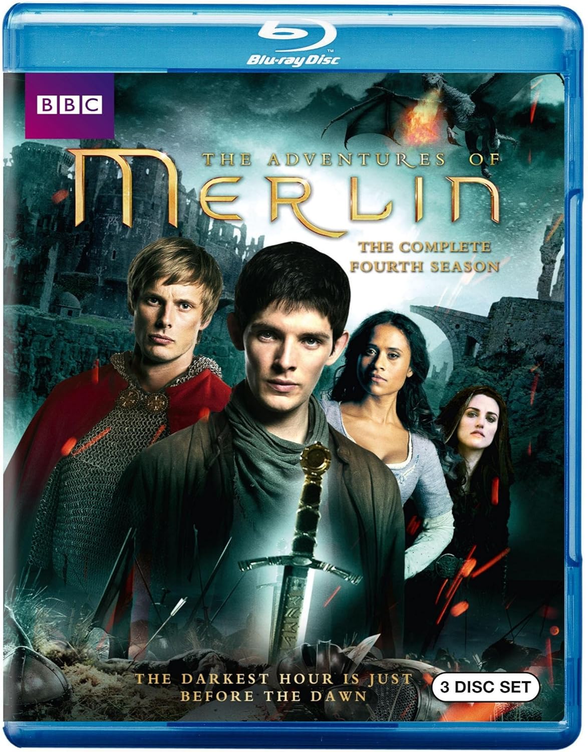 Merlin: Complete Fourth Season [Blu-ray] [Importado] : Amazon.com.mx ...