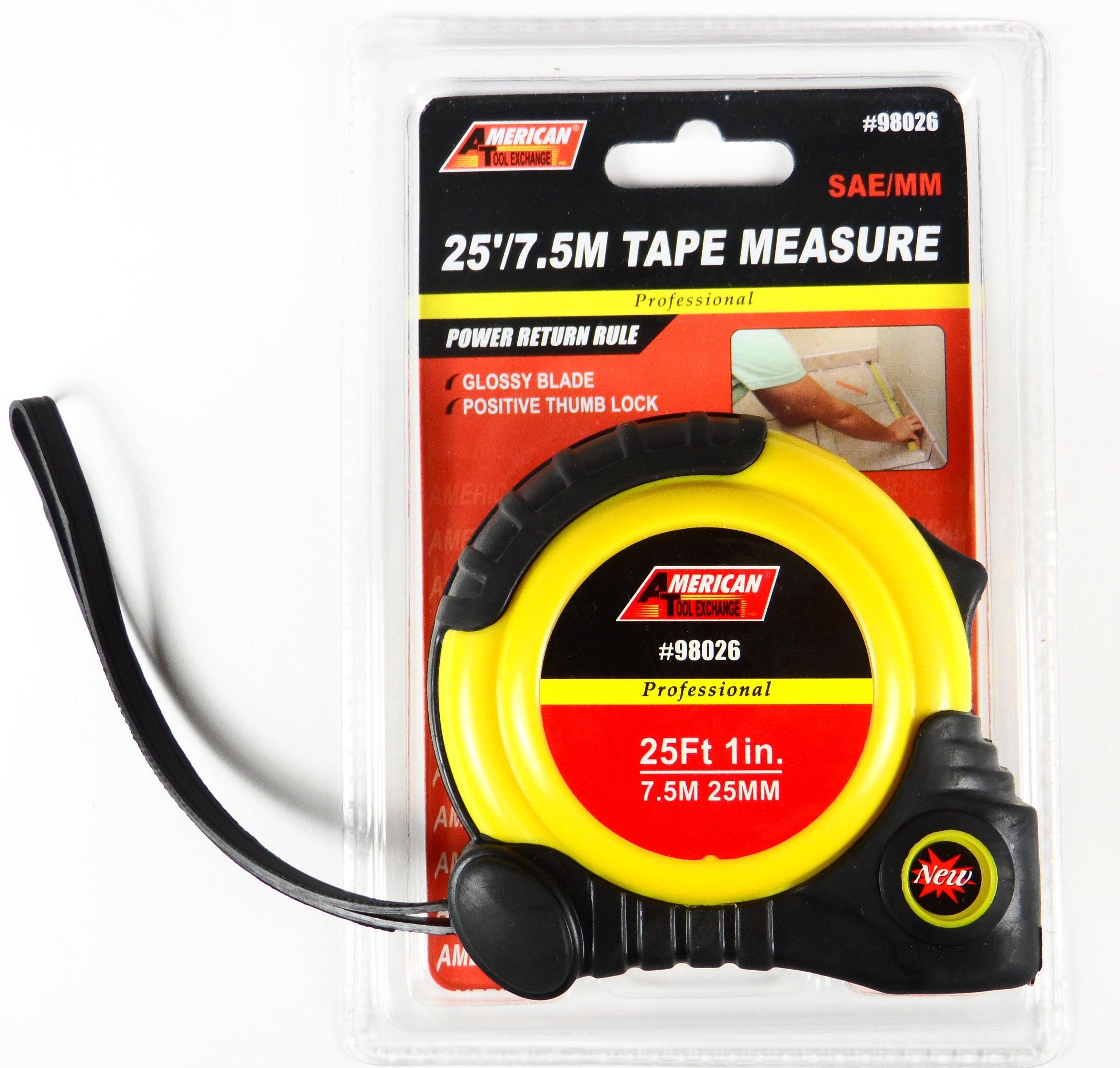 Tape Measure, 25ft Professional Tape Measure Roll,Retractable 25 Ft ...