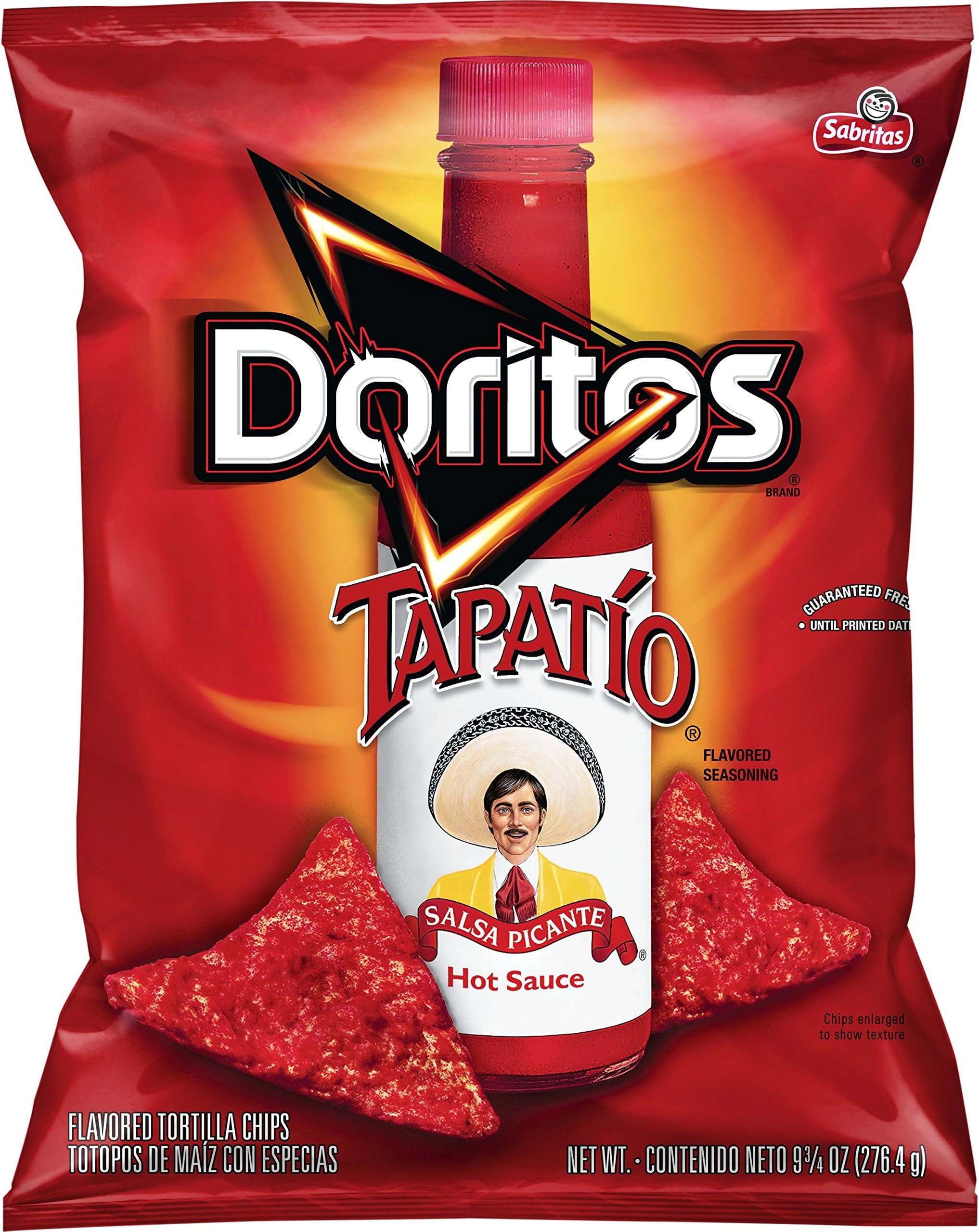Amazon.com: Doritos Tortilla Chips, Tapatio, 9.75 oz