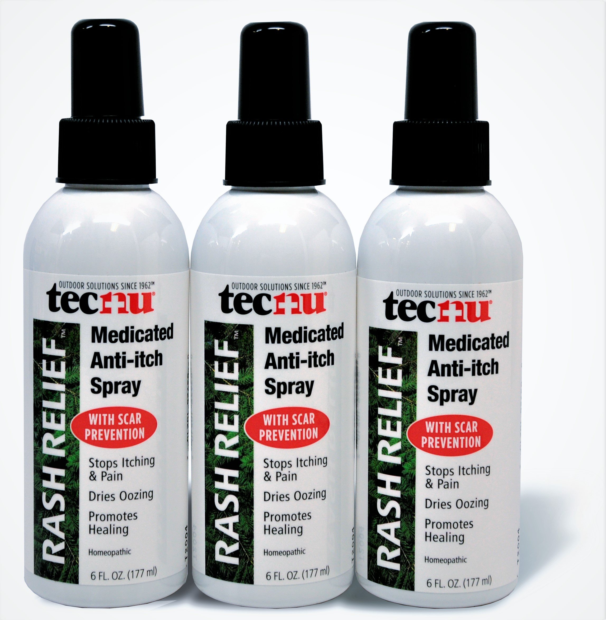 Tecnu Rash Relief Medicated Anti Itch Spray With Scar Prevention ...