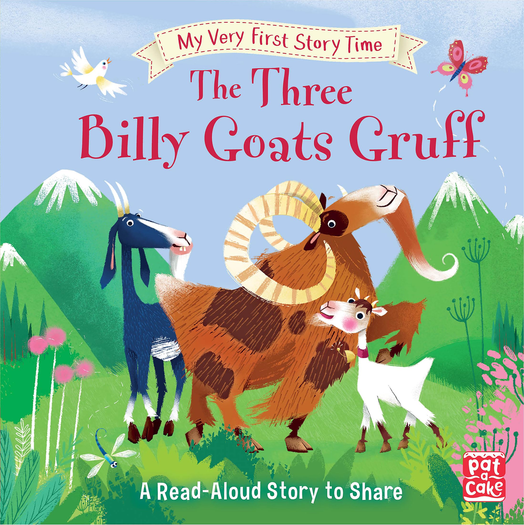 The Three Billy Goats Gruff: Fairy Tale with picture glossary and an ...