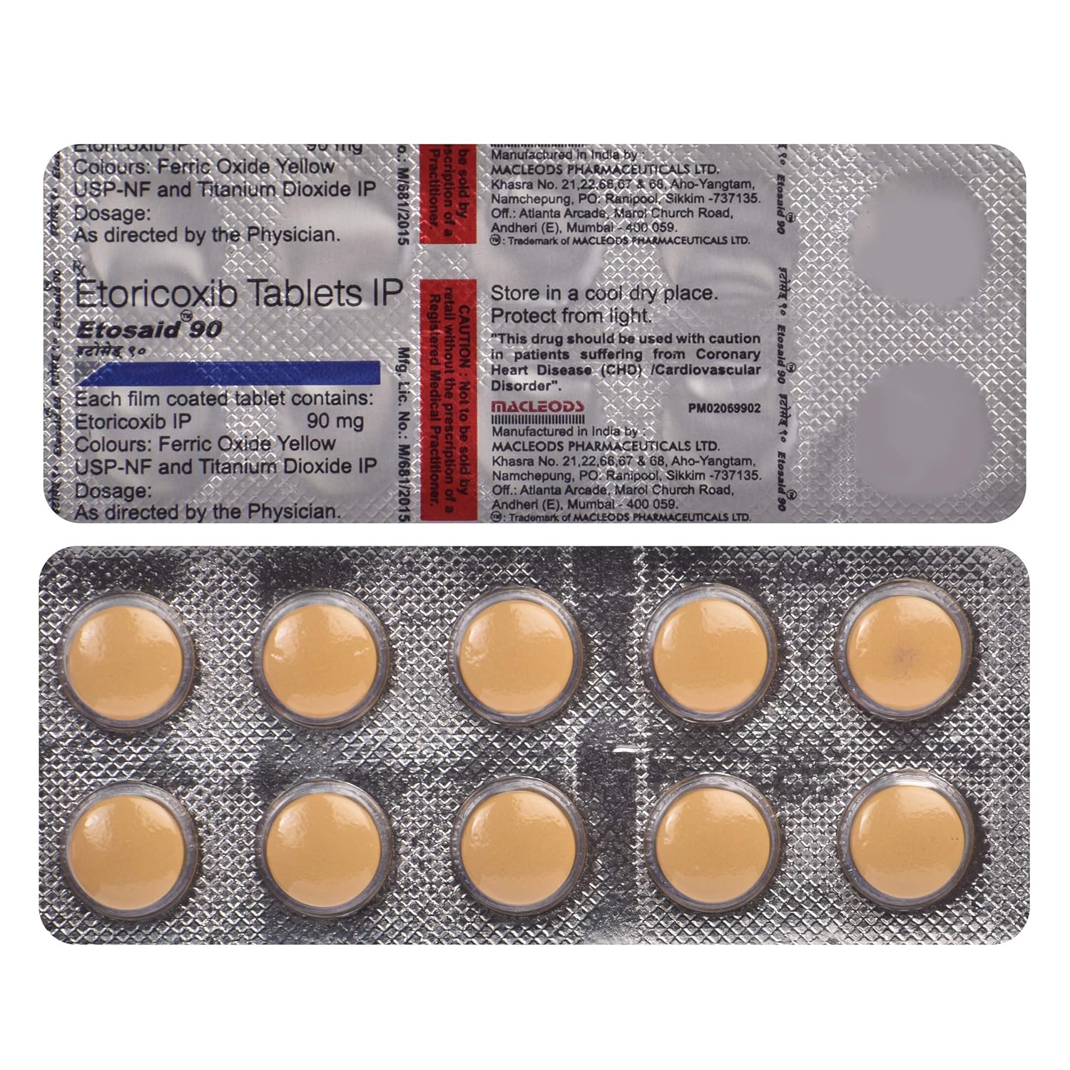 Etosaid 90- Strip of 10 Tablets : Amazon.in: Health & Personal Care