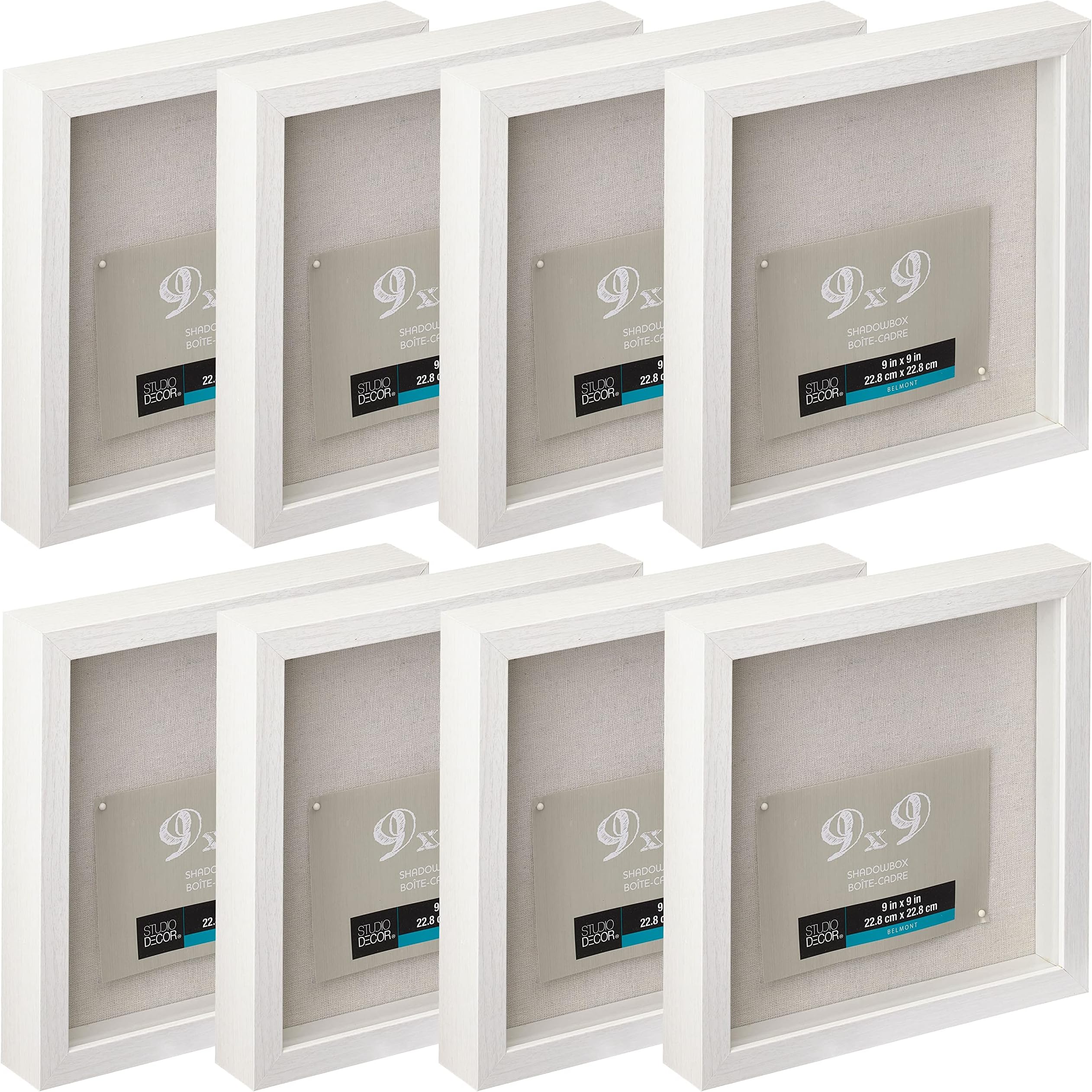 Amazon.com - White Belmont Shadow Box by Studio Décor®