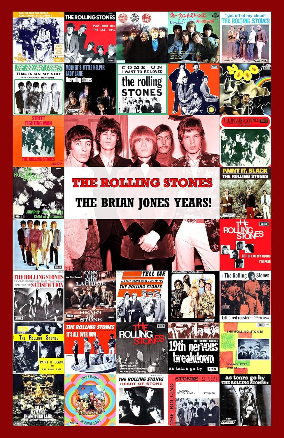 THE ROLLING STONES - THE BRIAN JONES YEARS! (EVERY SONG FROM EVERY ...