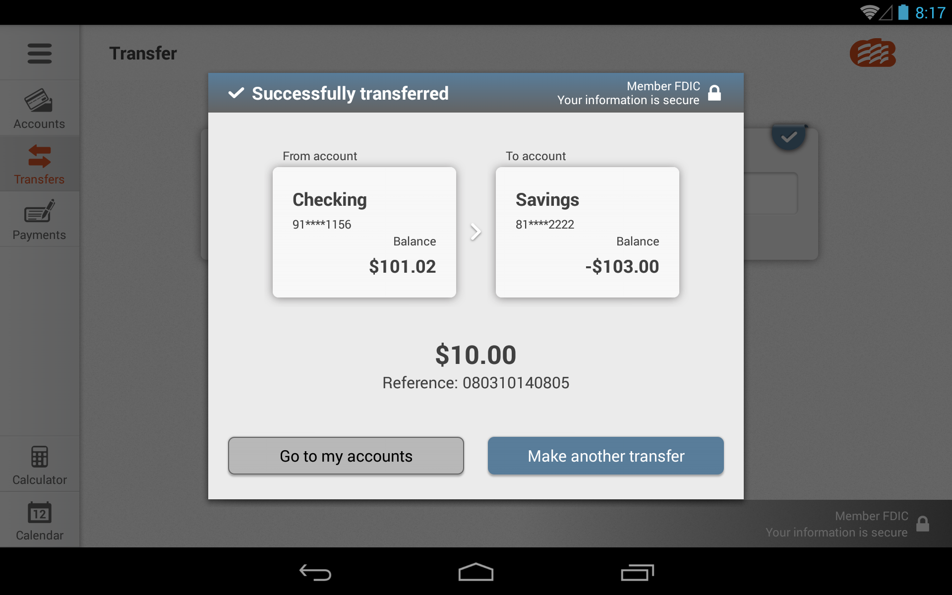 EZ Banking for Tablet - App on Amazon Appstore