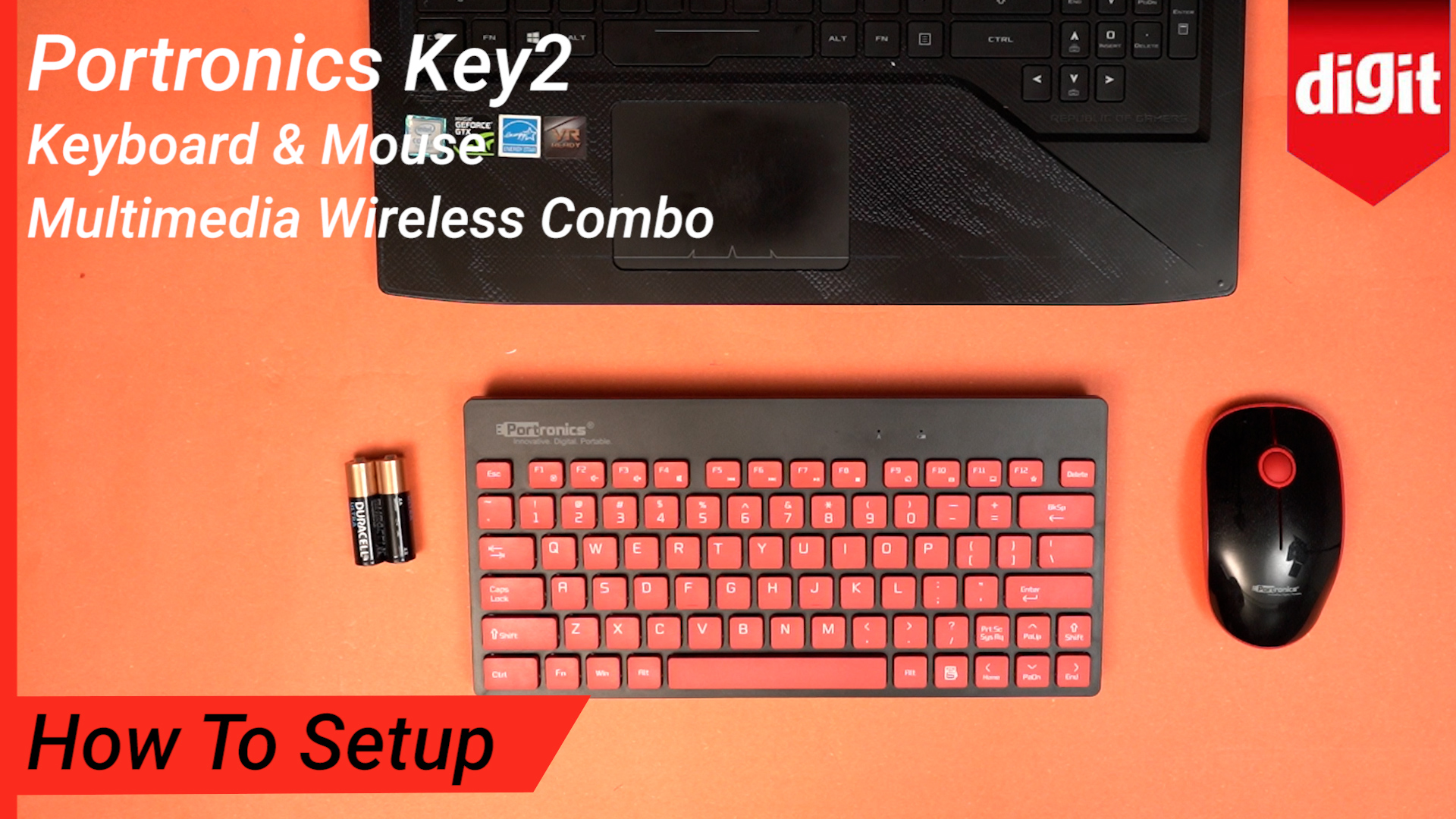 Watch How to set up the Portronics Key2 Multimedia Wireless Keyboard ...