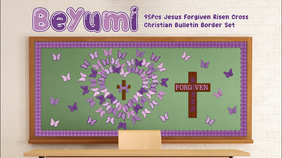 Church Bulletin Board Borders