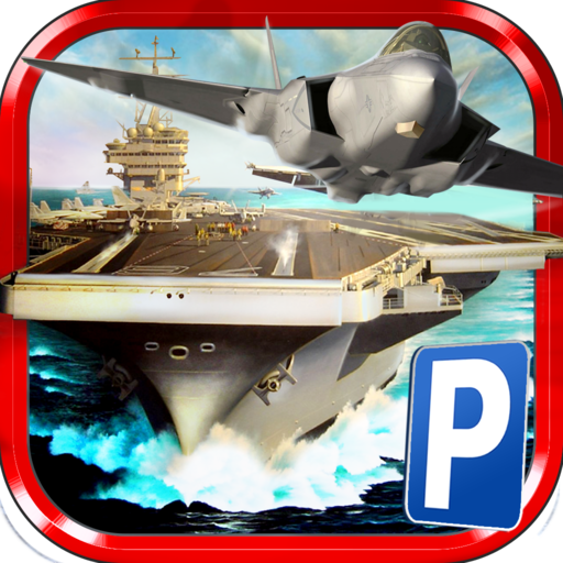 3D Airplane Parking Simulator Game - Real Aircraft Carrier Driving Test ...
