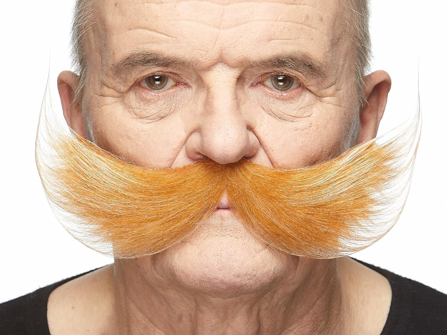 Amazon.com: Mustaches Self Adhesive Fisherman's Fake Mustache, Novelty ...