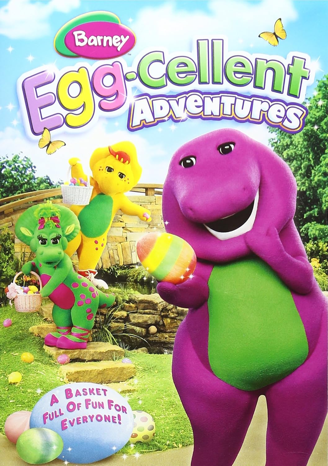 Amazon.com: Barney: Egg-cellent Adventures [DVD] : Carey Stinson, Dean ...