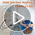Amazon.com: Magnetic Clothing Clips, Multi-Function Magnetic Clothing ...