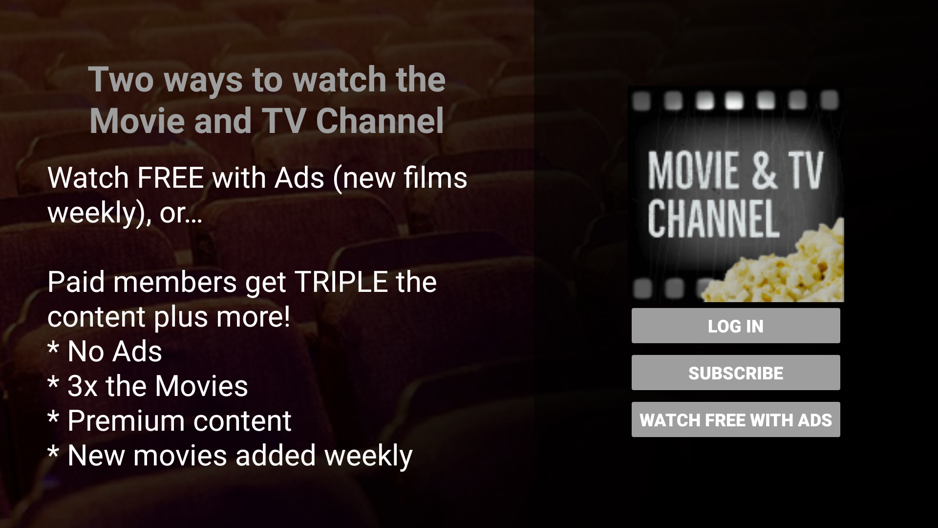 Movie & TV Channel - App on Amazon Appstore