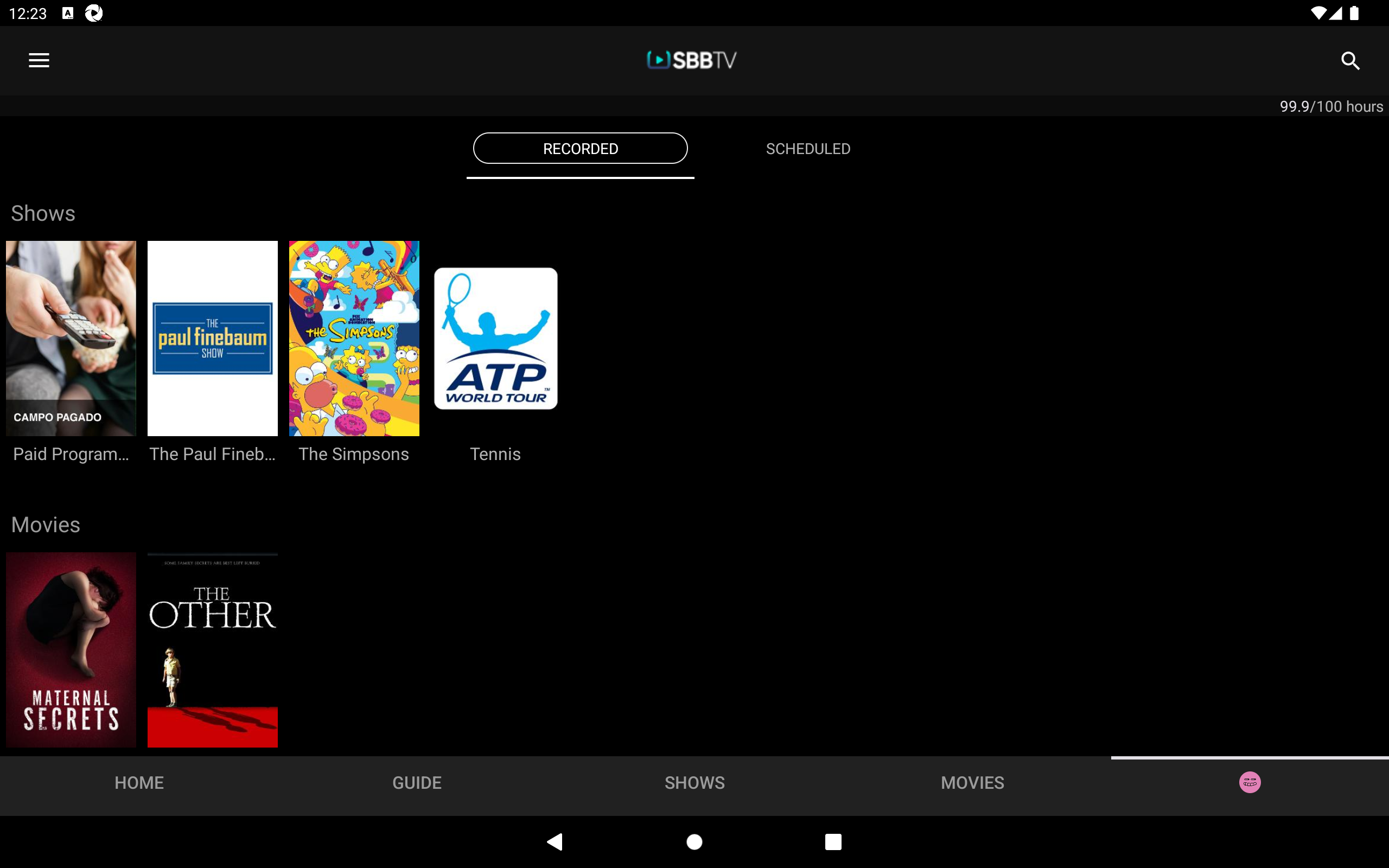SBB TV - App on Amazon Appstore
