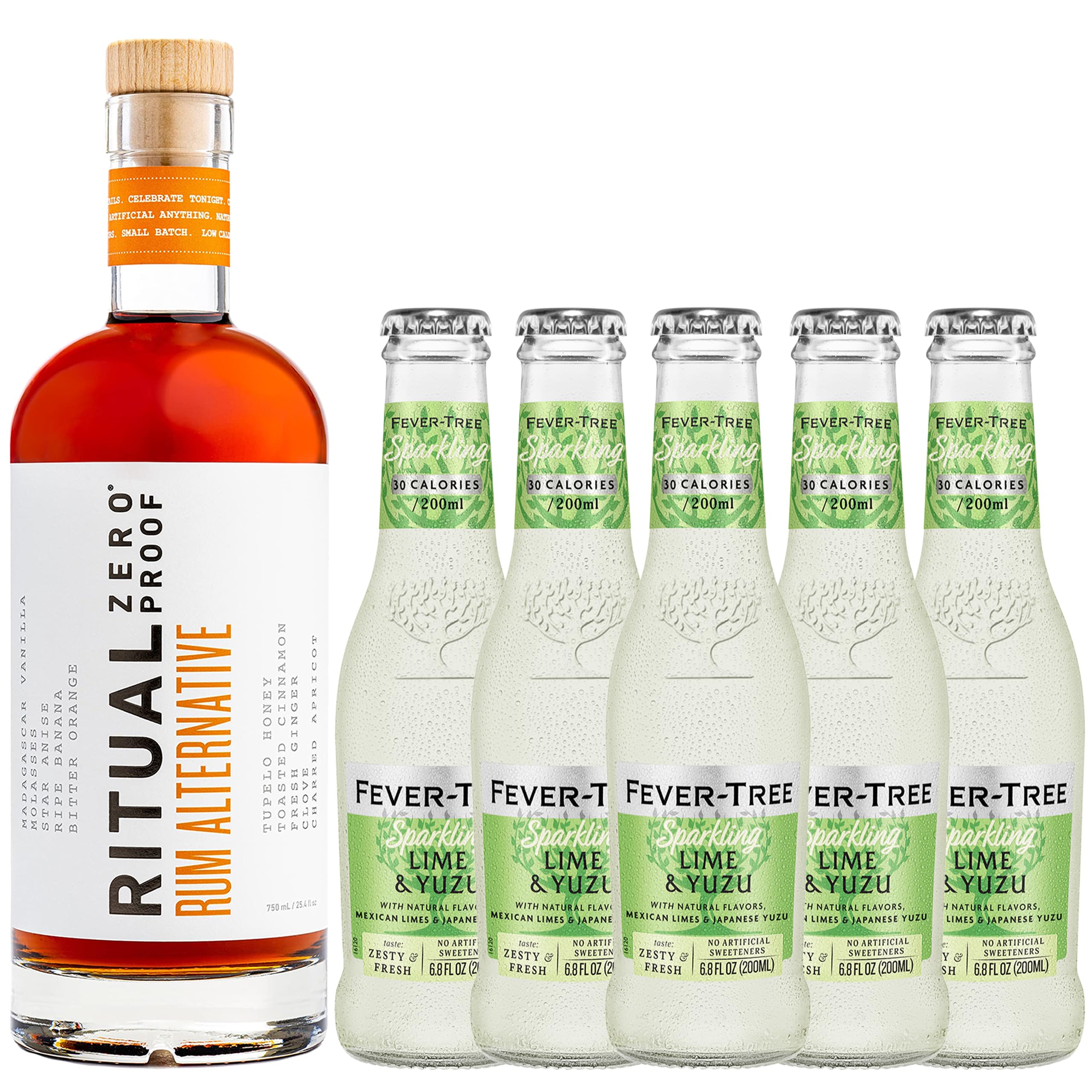 Amazon.com : Ritual Zero Non-Alcoholic Rum Alternative with 5 Pack of ...
