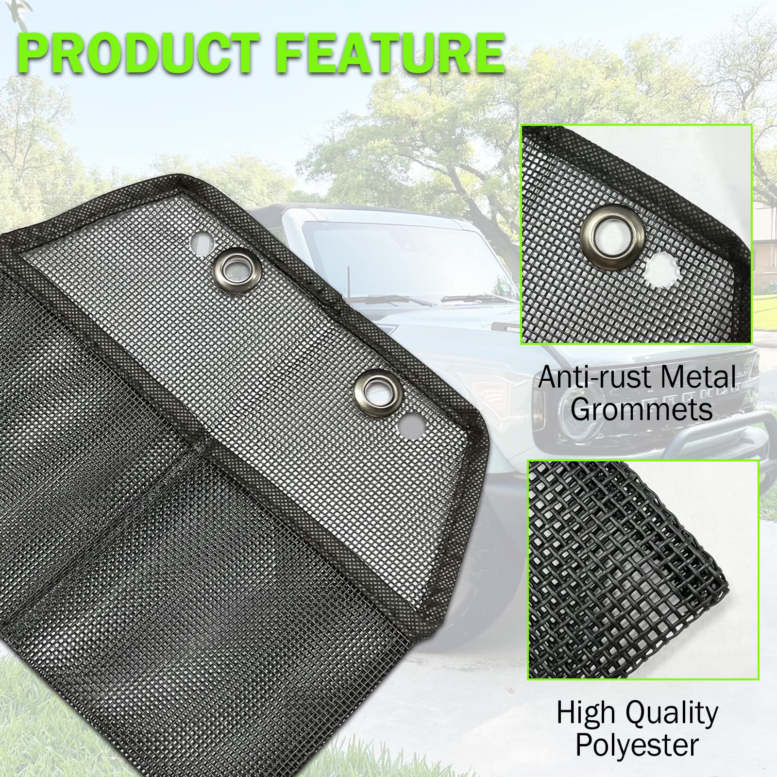 Snapklik.com : Shifter Storage Pocket For Ford Bronco 2/4 DR 2021 2022 ...