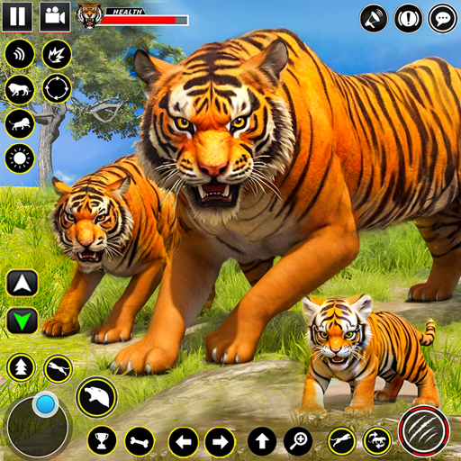 Ultimate Wild Tiger Family Simulator Games -Tiger Animal Hunting Games ...