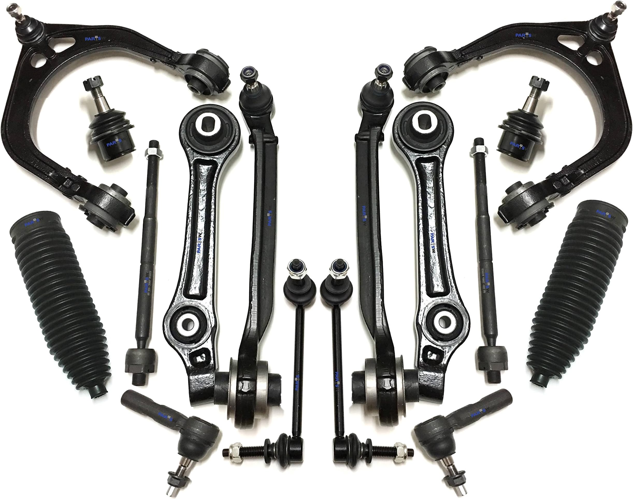 Amazon.com: PartsW - 16 Pc Suspension Kit for RWD Chrysler 300, Dodge ...