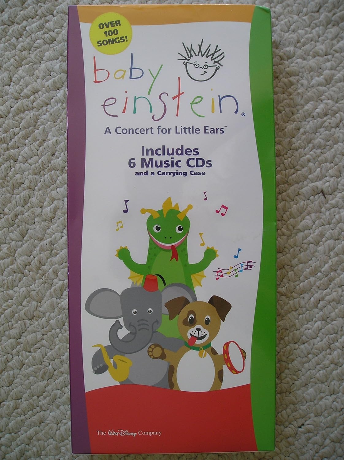Baby Einstein-A Concert for Little Ears-6 Music CDs & Carrying Case ...