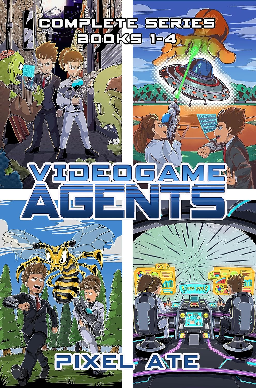 Amazon.com: Video Game Agents: The Complete Series eBook : Ate, Pixel ...