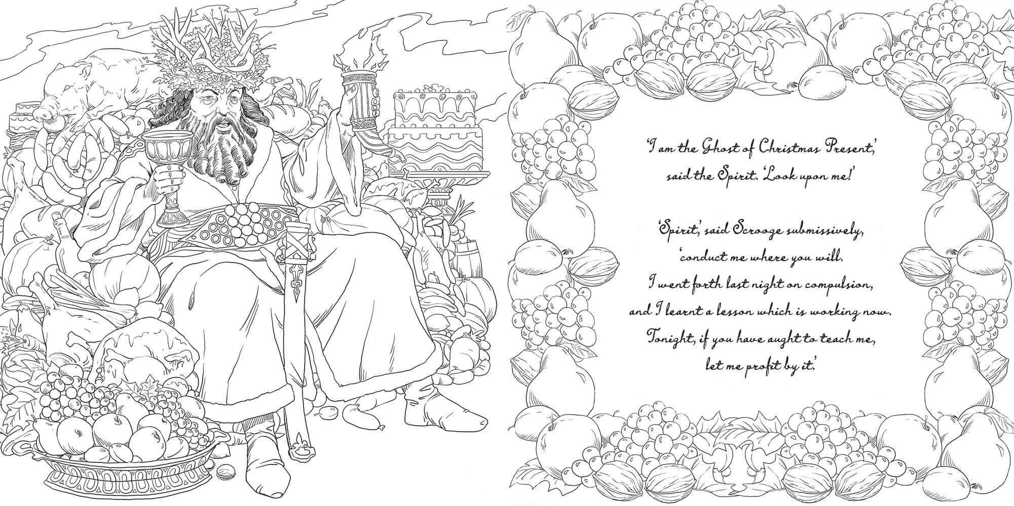Dickens Christmas Carol Printable Coloring Pages
