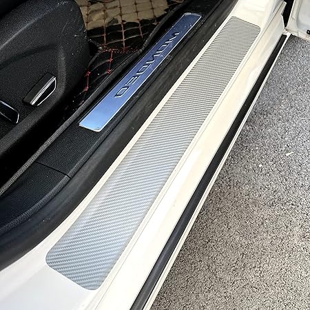 Kelenate® (Silver) 4Pcs 23.6Inch Car Door Sill Protector, Automotive ...