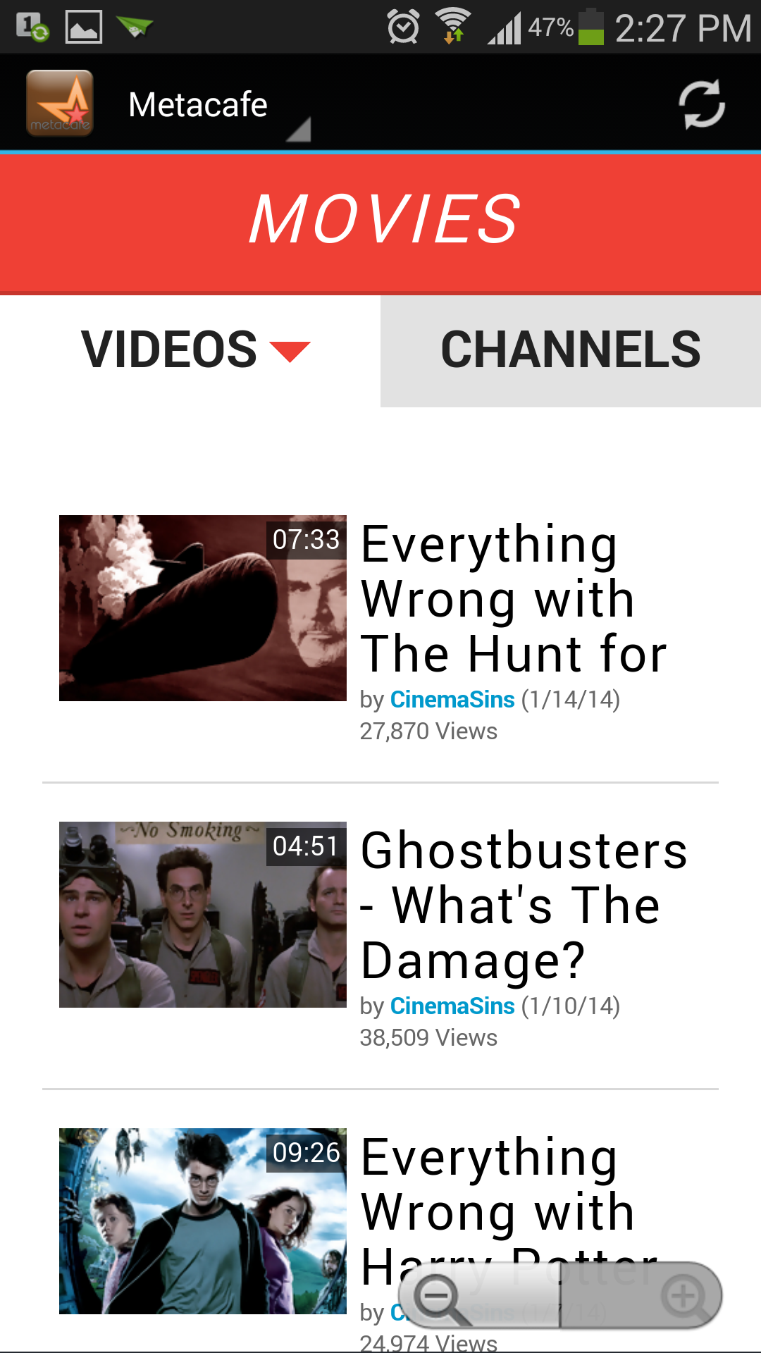 Metacafe Streamer-Amazonアプリストアのアプリ