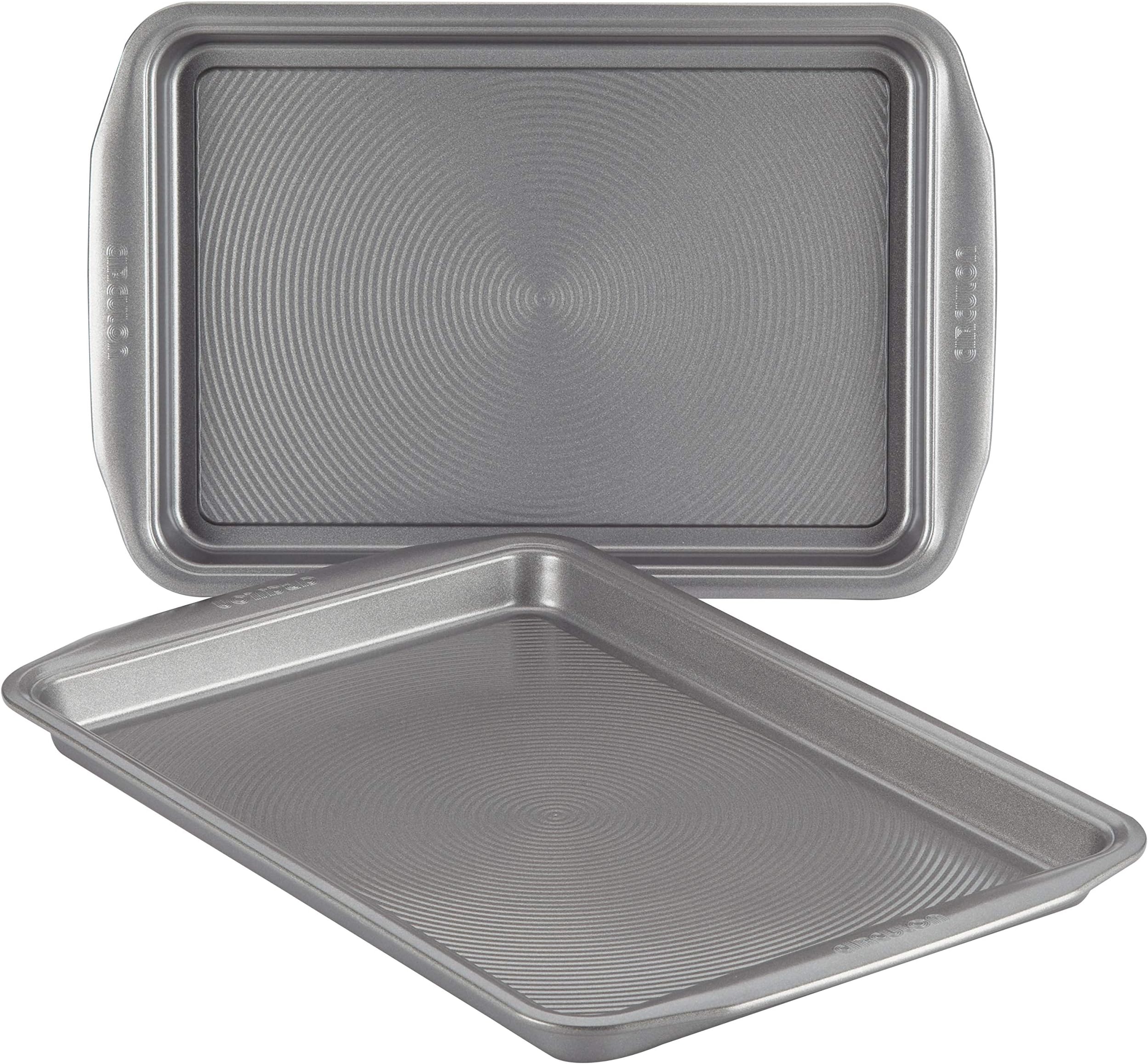 Amazon.com: Circulon Bakeware Baking Sheet/Cookie Pan and Cooling Rack ...