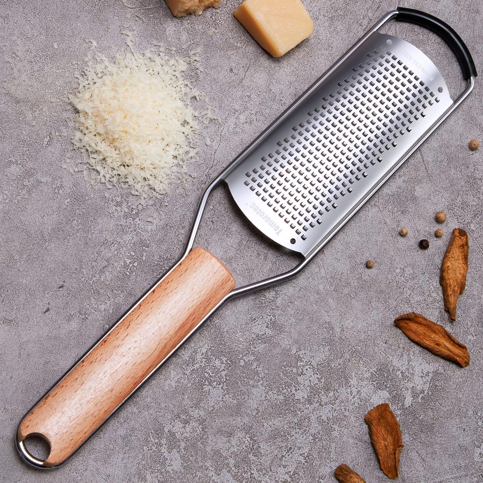 Amazon.com: Chef Craft Select Fine Grater, 9.5 inches in length, White ...