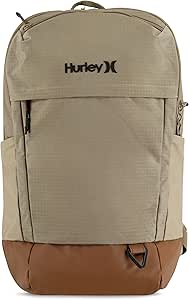 Amazon.com | Hurley Mens Classic Backpack, Khaki, One Size | Casual ...