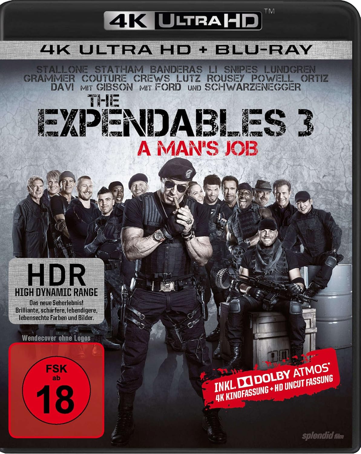 The Expendables 3-a Man's Job [Blu-ray]: Amazon.co.uk: Stallone ...
