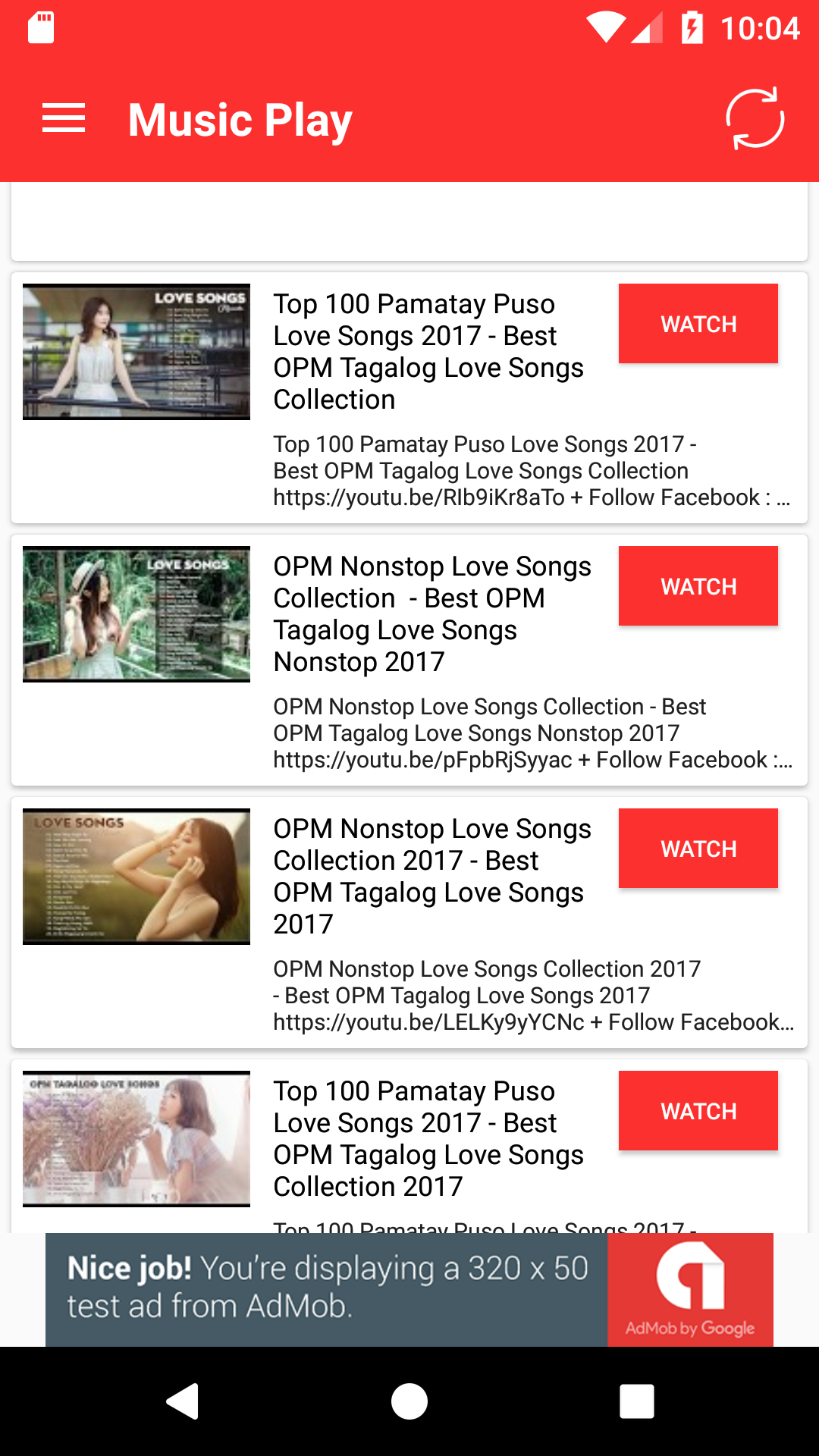 Top Music Video - App on Amazon Appstore