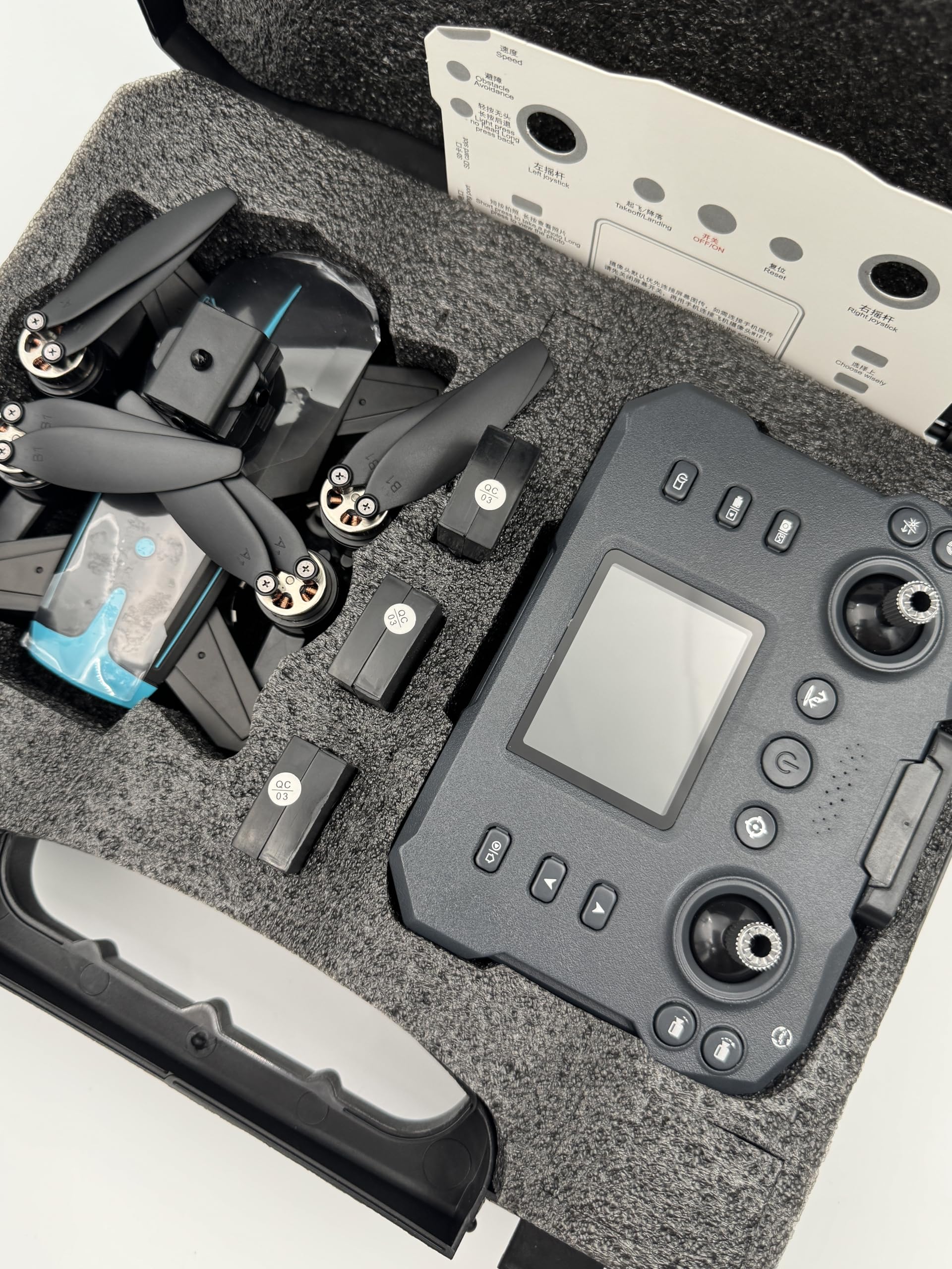 MZtoyz KY605S Drone, Three Camera Vertical Shoot, WiFi FPV with 4K, ESC ...