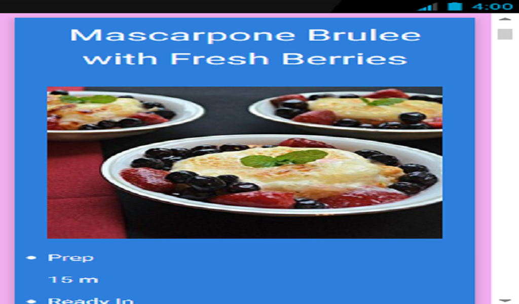 Quick and Easy Dessert Recipes - App on Amazon Appstore