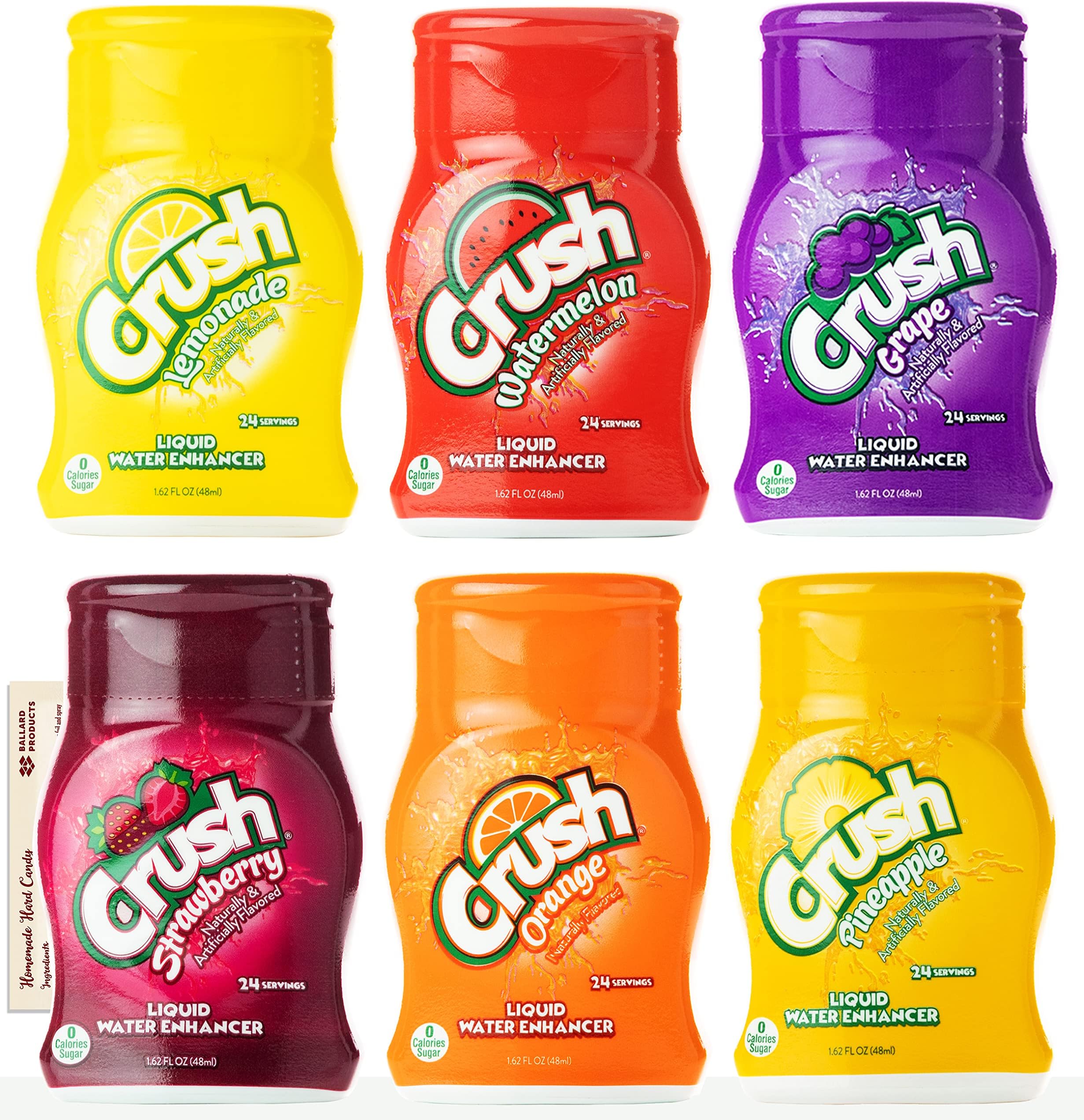 Amazon.com: Crush, Orange, Liquid Water Enhancer – New, Better Taste ...