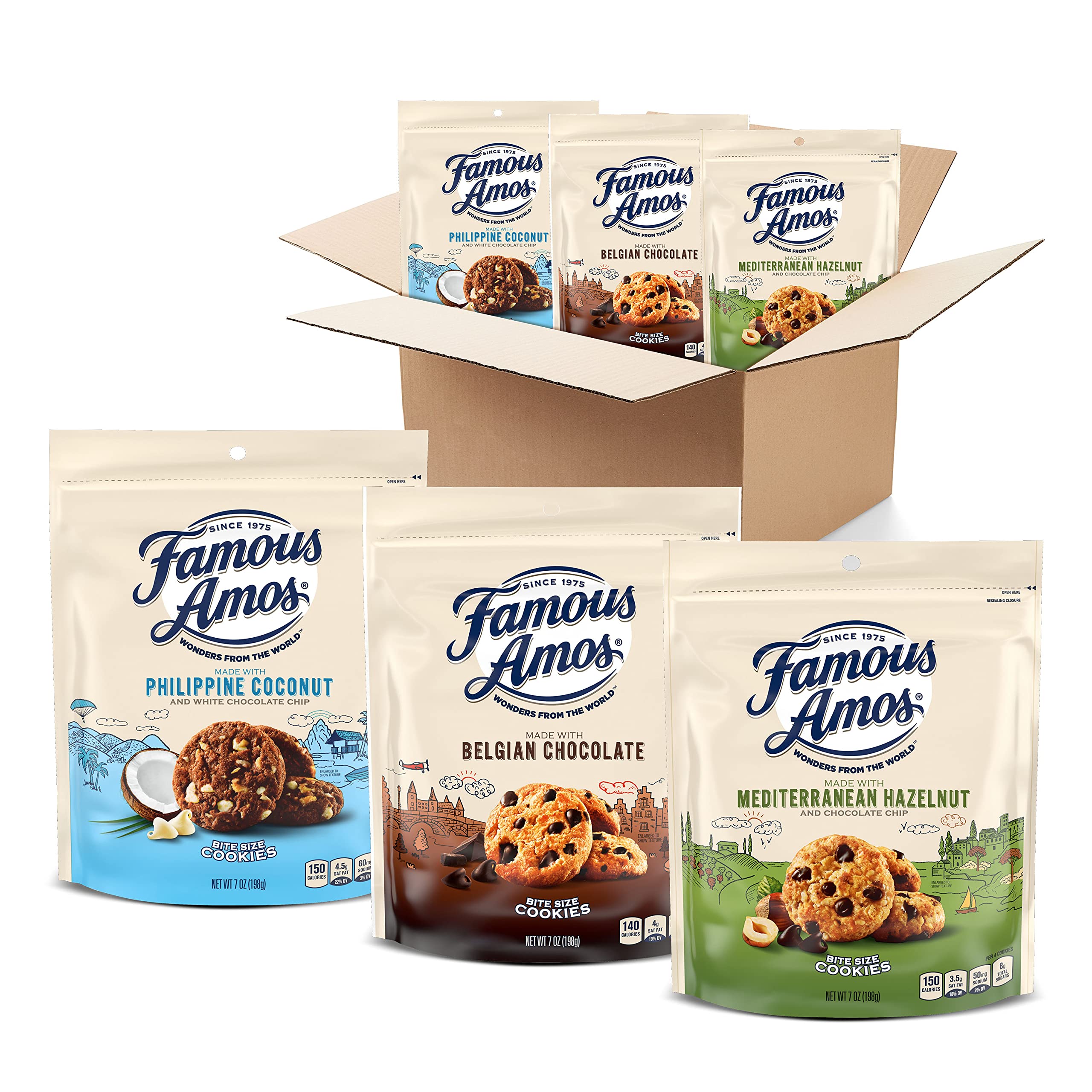Famous Amos Belgian Chocolate Chip Cookies 7 Oz at Joseph Avent blog