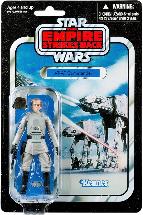 Amazon.com: Star Wars 3.75 inch Vintage Figure AT-AT Commander : Toys ...
