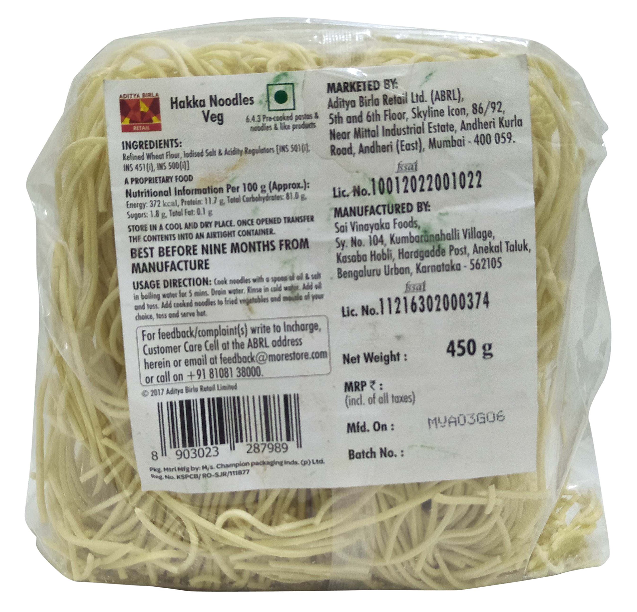 Hakka Noodles Package