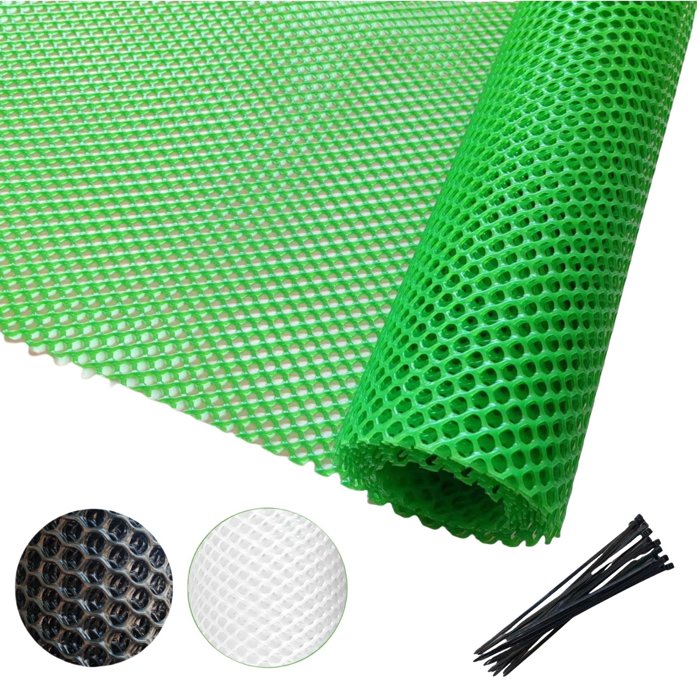 Snapklik.com : PotatoLife Plastic Wire Mesh Fence, 15.7IN X 10FT ...