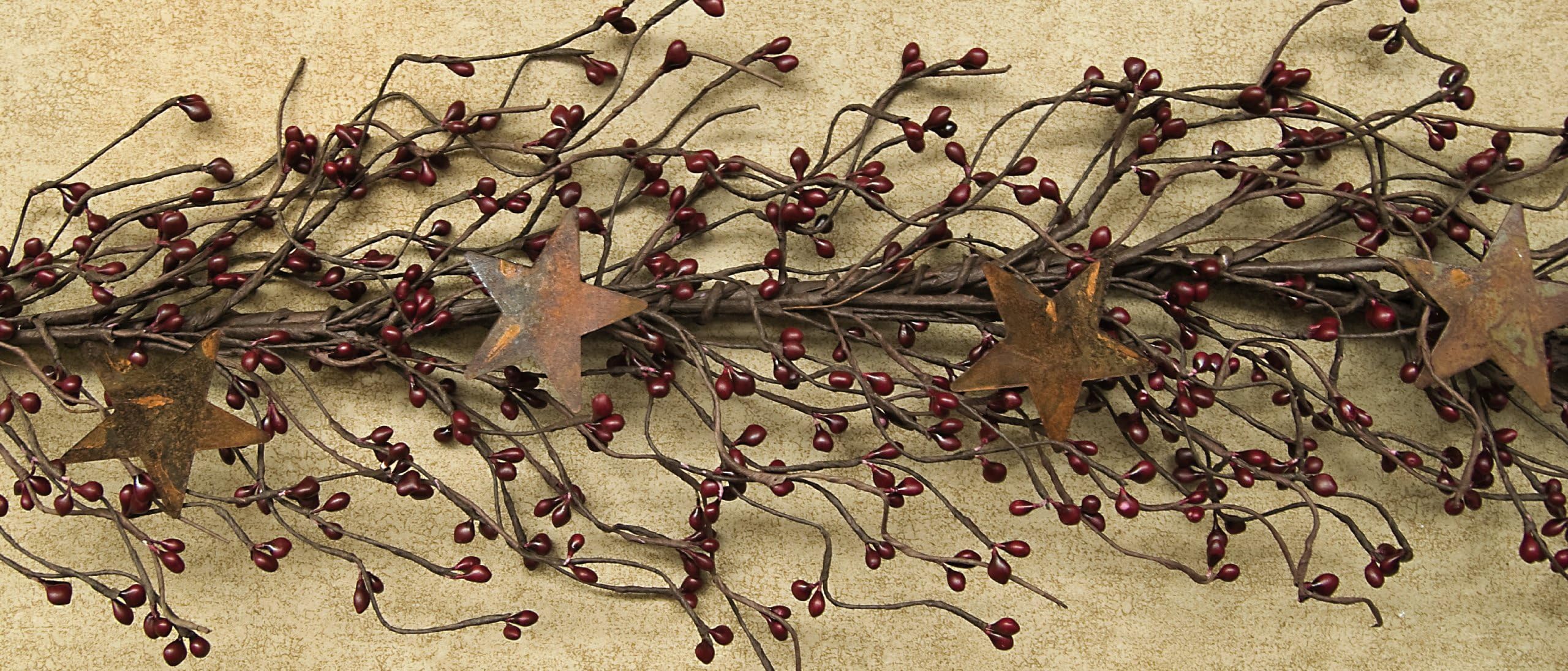 Amazon.com: Artificial Fall Pip Berry Garland - 6ft Rustic Autumn ...