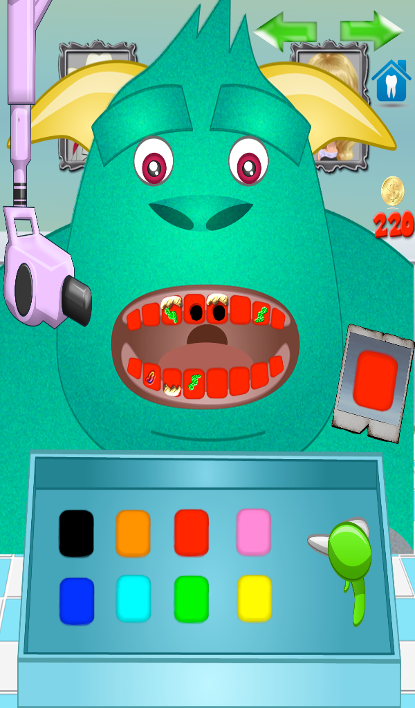 Flappy Monster Celebrity Dentist Office - Fun Virtual Kids Nurse and ...