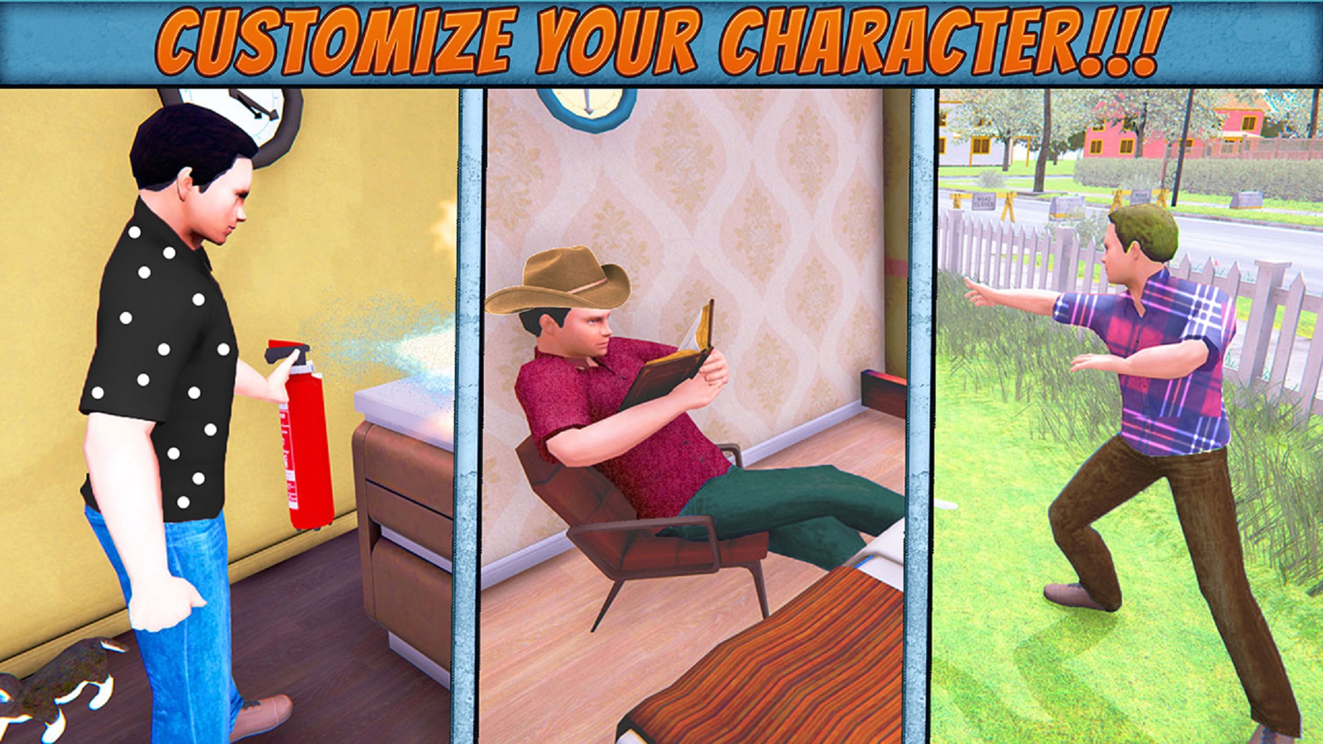 Virtual Family Simulator Game Working Mother Simulator Happy Family ...