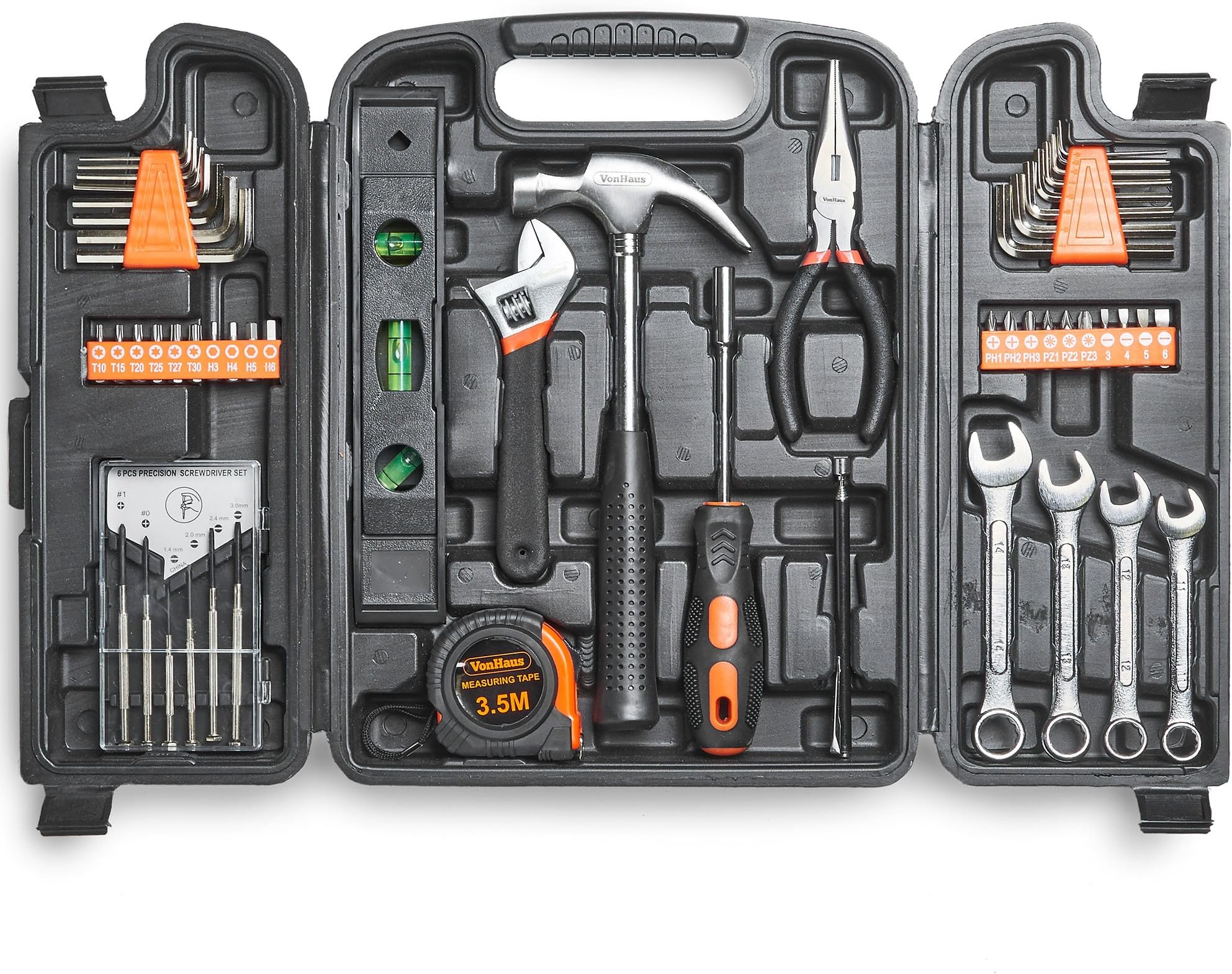 Rolson 36039 25 pc Mini Tri Fold Tool Kit : Amazon.co.uk: DIY & Tools