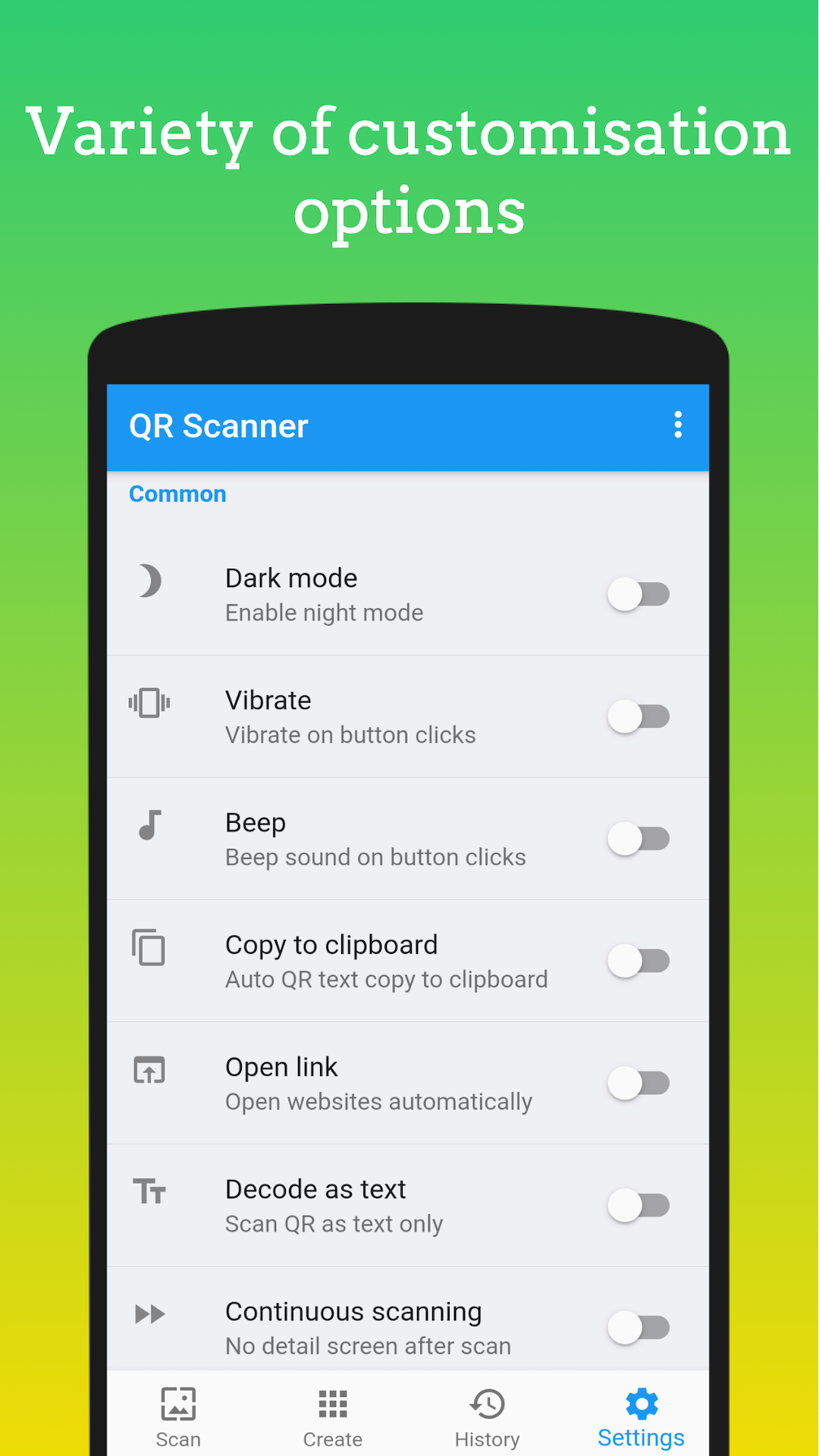 QR Scanner: Free QR & Barcode Reader & Generator - App on Amazon Appstore