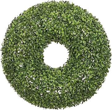 Amazon.com: Silk Tree Warehouse One 22 Inch Artificial Outdoor Boxwood ...