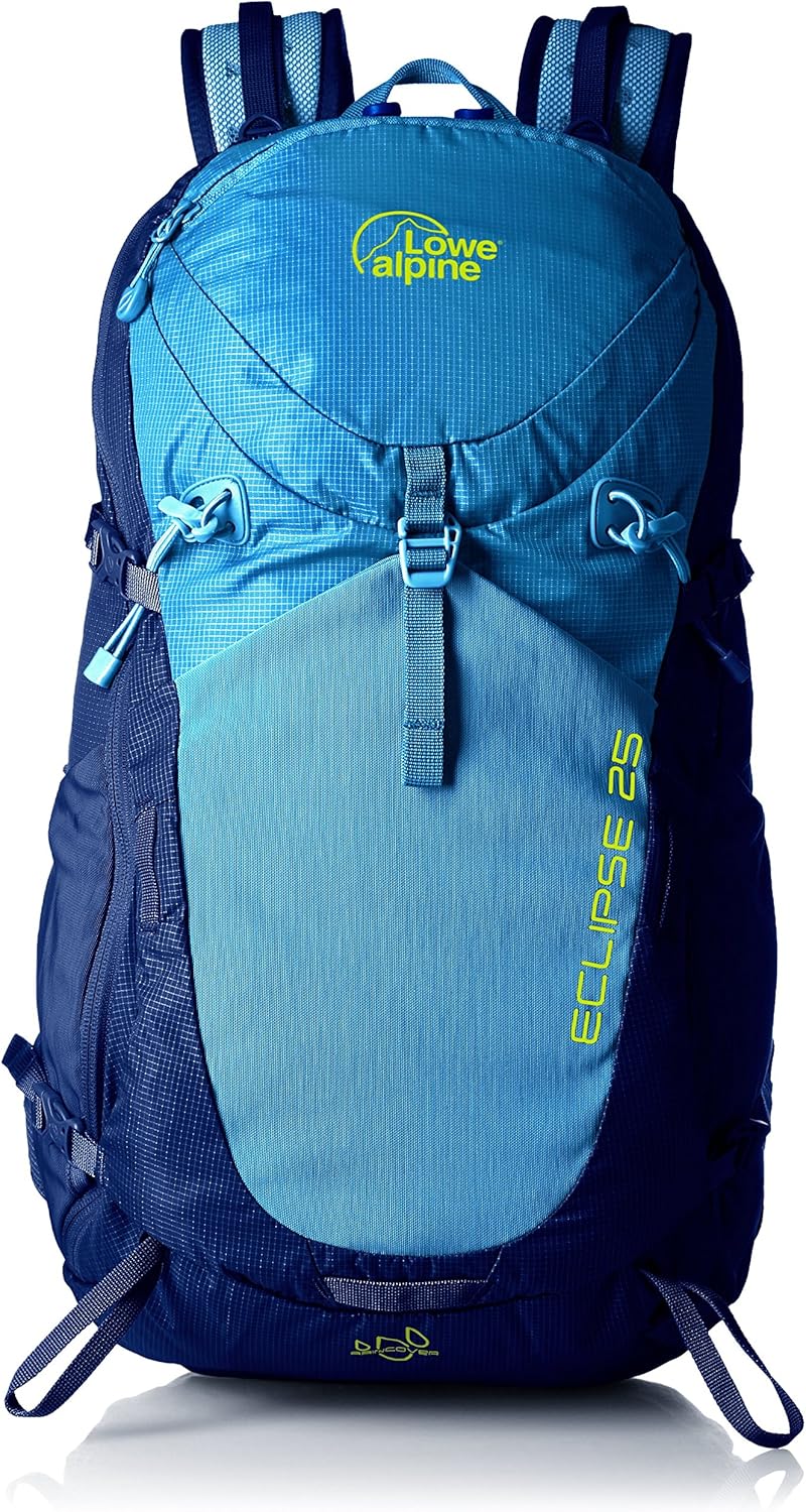 Lowe Alpine Eclipse Backpack 25 L Anthracite/Anthracite, Mens, Eclipse 25, Giro/blue Print, (25 ...